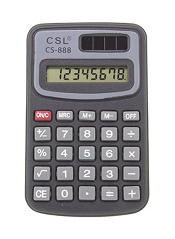 CSL CS-888 8 Hane Cep Tipi Hesap Makinesi CSL CS-888 8 Hane Cep Tipi Hesap Makinesi